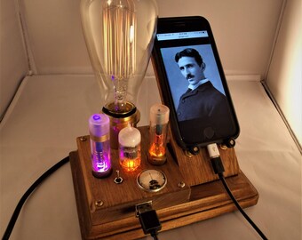 Early Electric Age Lamps & Mobile Device by PowerandLightDesigns