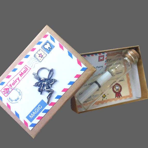 Tooth Fairy Kit Tooth Fairy Wand Tooth Fairy Letter Fairy