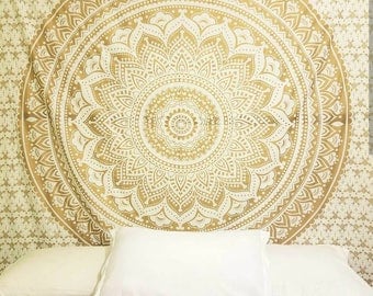 Mandala tapestry | Etsy