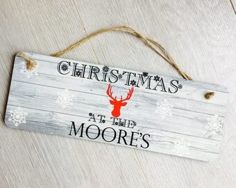 Christmas plaque | Etsy