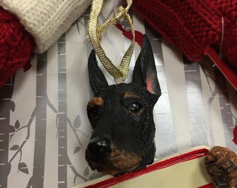 Doberman ornament | Etsy