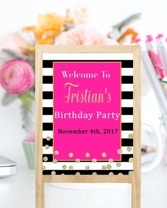 Kate Spade Party Printables