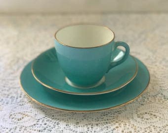 Turquoise tea cup | Etsy