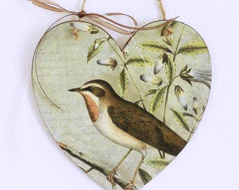 Bird wall hanging | Etsy