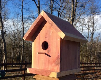 Rustic birdhouse | Etsy