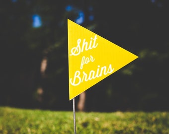 Dog poop flag | Etsy