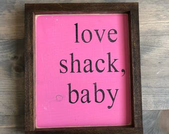 Love shack sign | Etsy