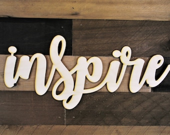 Inspire sign | Etsy