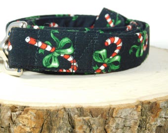 Loki Puppy Leather Dog Leash Black