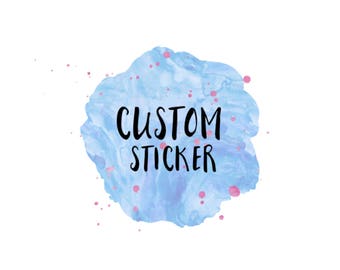 Custom stickers | Etsy