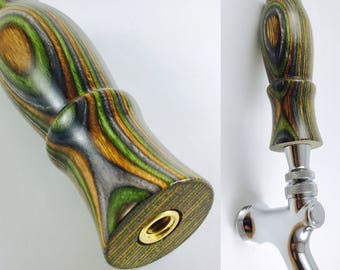 Turned wood handle | Etsy