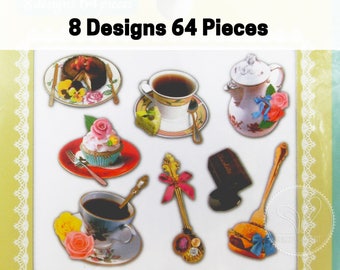 Gold foil stickers | Etsy