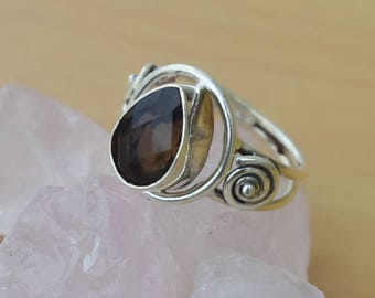 Natural stone ring | Etsy