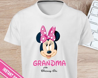 Minnie mouse grandma | Etsy