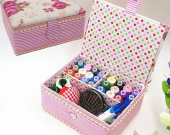 Sewing kit box | Etsy