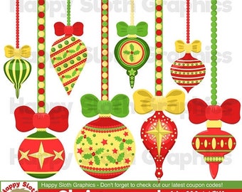 Bauble clipart | Etsy