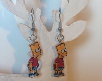 Simpsons earrings | Etsy