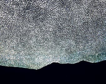 Night painting | Etsy