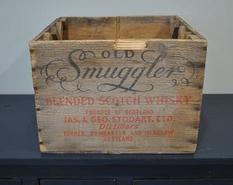 Vintage wood crates | Etsy