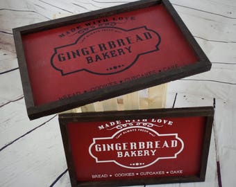 Gingerbread sign | Etsy