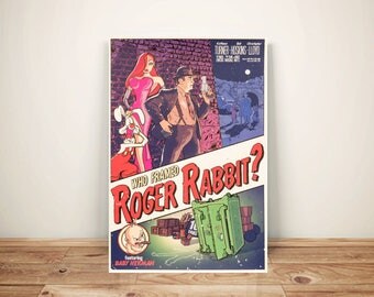 Who Framed Roger Rabbit 24x36 Movie Poster