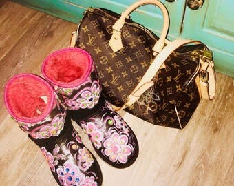 Custom ugg boots | Etsy