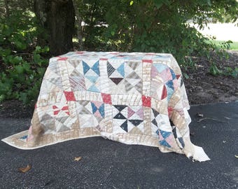 Vintage cutter quilt | Etsy