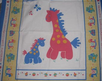 Baby quilt panel | Etsy