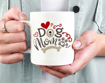 Dog mom mug | Etsy