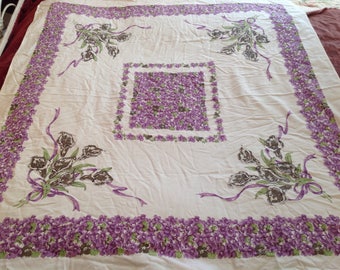 Vintage tablecloths | Etsy