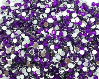 Purple rhinestone | Etsy