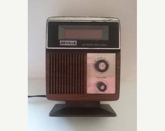 1970s portable radio | Etsy
