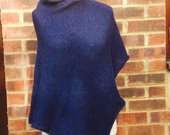 Wool poncho | Etsy