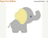 Elephant applique | Etsy