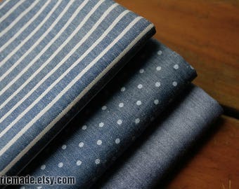 Pre Washed Denim Cotton Fabric/ Summer Light Weight Denim