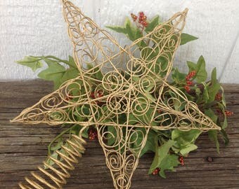 Star tree topper | Etsy