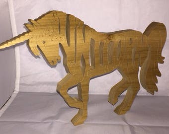 Unicorn puzzle | Etsy