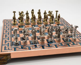 Greek chess set | Etsy