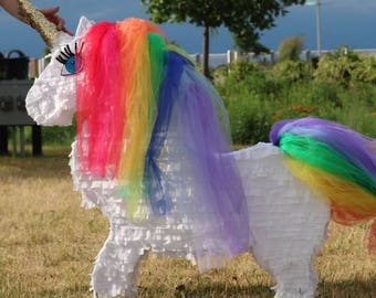Rainbow pinata | Etsy