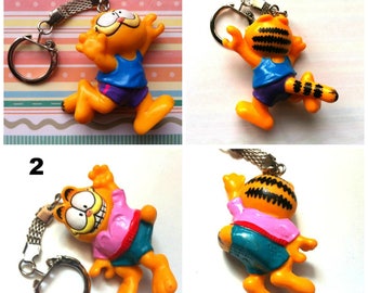 Garfield keychain | Etsy