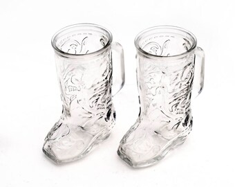 Cowboy boot mugs | Etsy