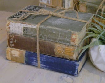 Decorative old books | Etsy