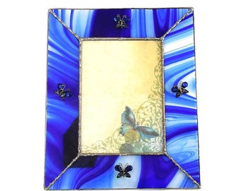 Stained glass frame | Etsy