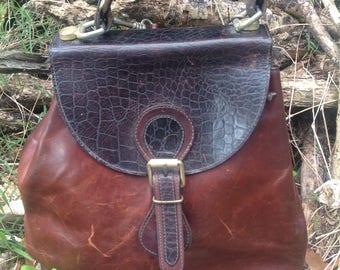 Italian leather bag | Etsy