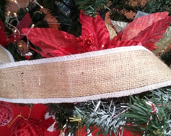 Burlap tree topper | Etsy