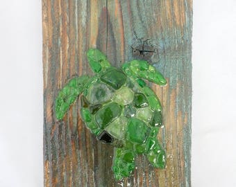 Sea turtle mosaic | Etsy