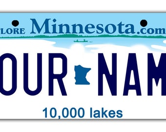 Golf license plate | Etsy