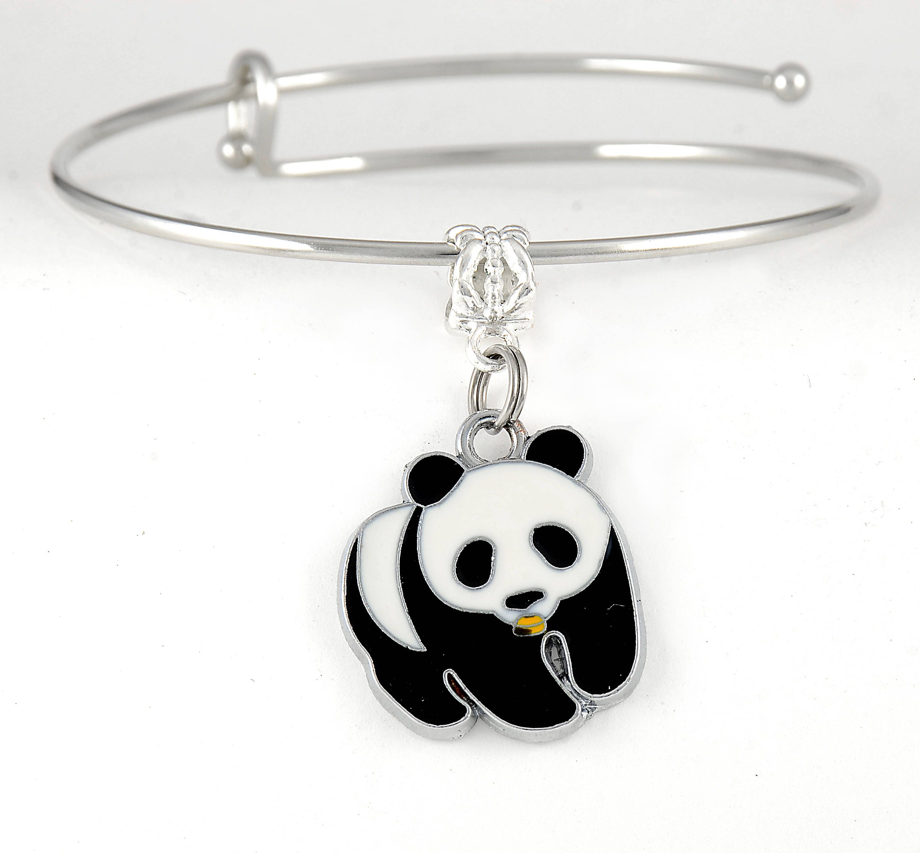 Panda Charm Bracelet Panda Bracelet Endangered species