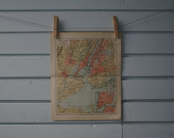 New york city map | Etsy