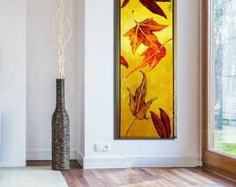 Vertical wall art | Etsy